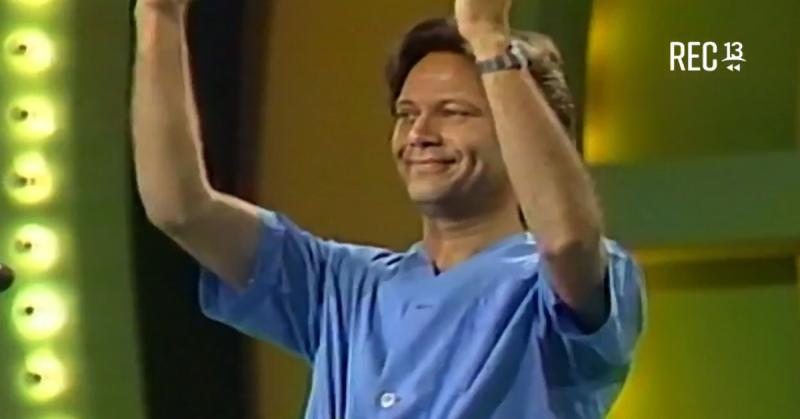 La euforia que provocó Roberto Vander en la Teletón 1988