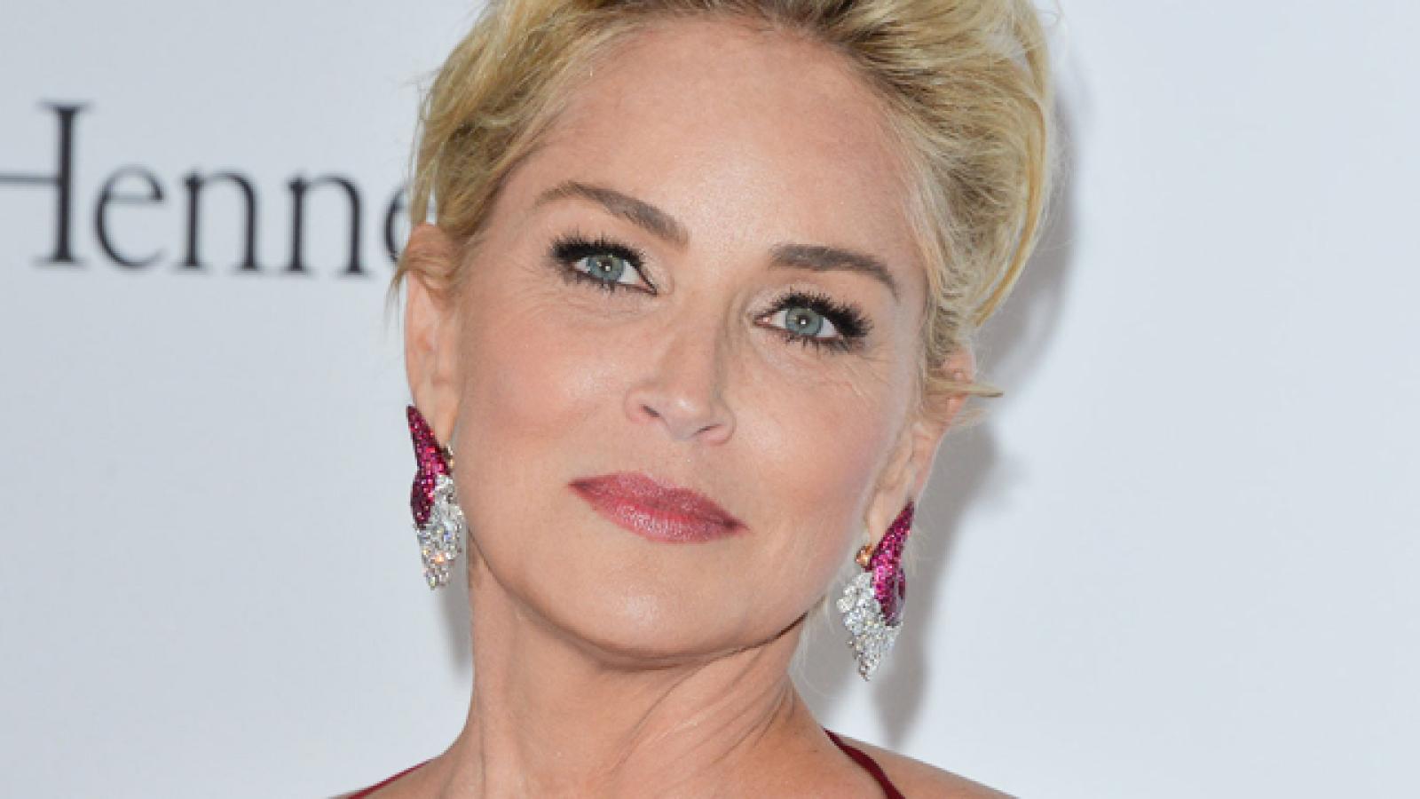 Foto de Sharon Stone sin maquillaje suma elogios en redes sociales