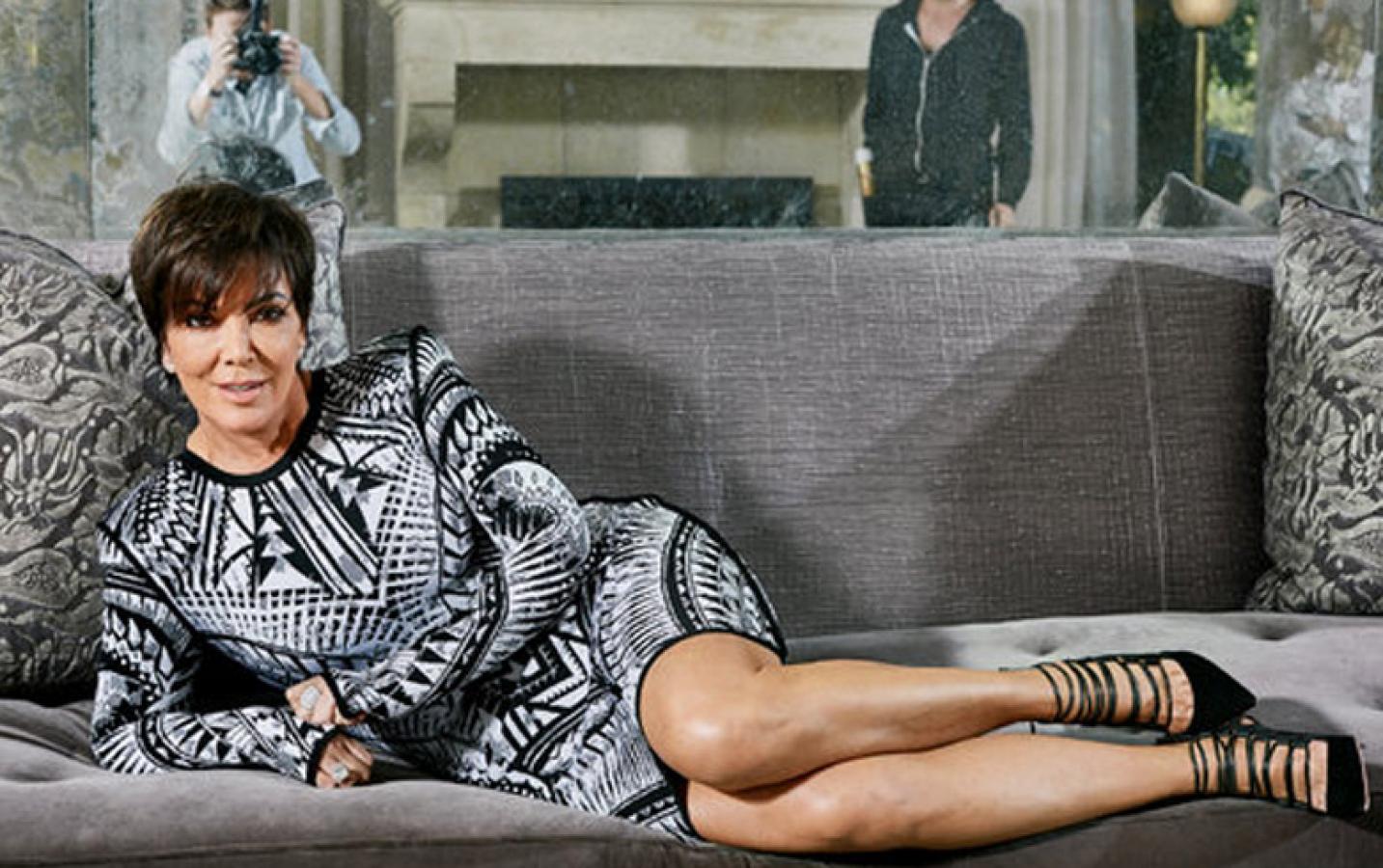 Kris Jenner y su novio hacen "matchy matchy" militar