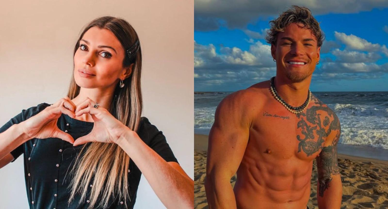 La primera foto como pareja: Faloon Larraguibel y Raimundo Cerda posan ...