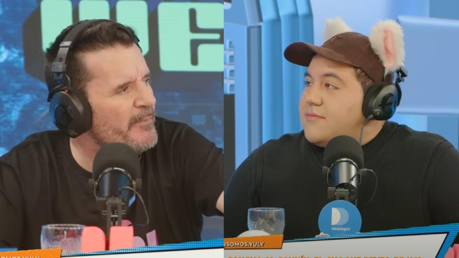 El desubicado comentario físico que Vasco Moulian le hizo a Danilo 21: el influencer respondió ...