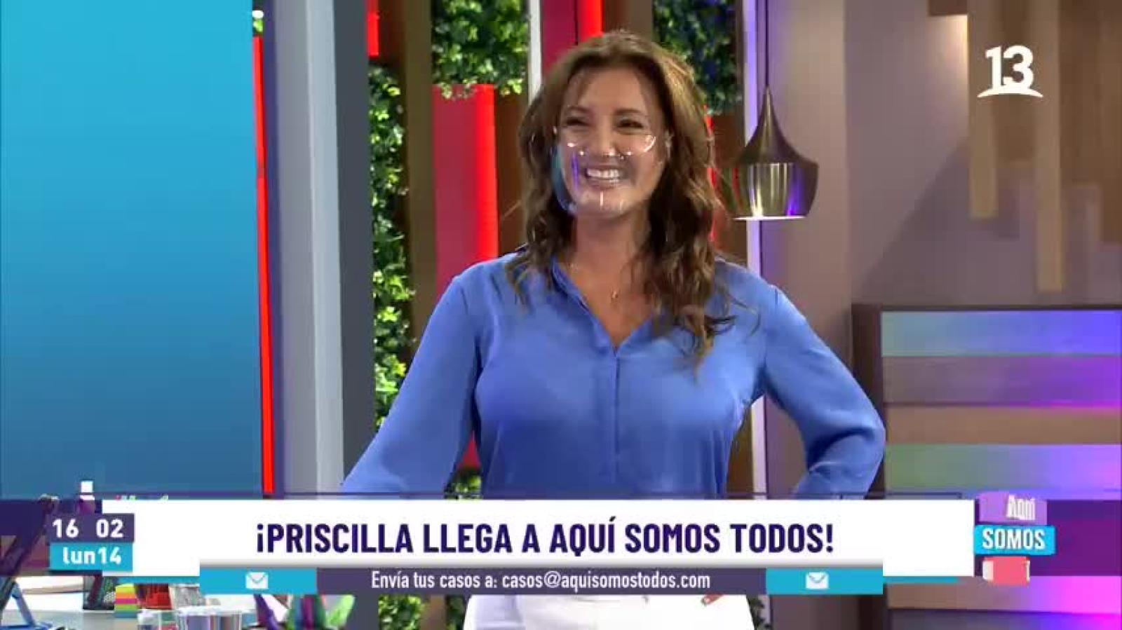 Entre aplausos: Priscilla Vargas dio inicio a una nueva temporada de “Aquí Somos Todos” | 13.cl