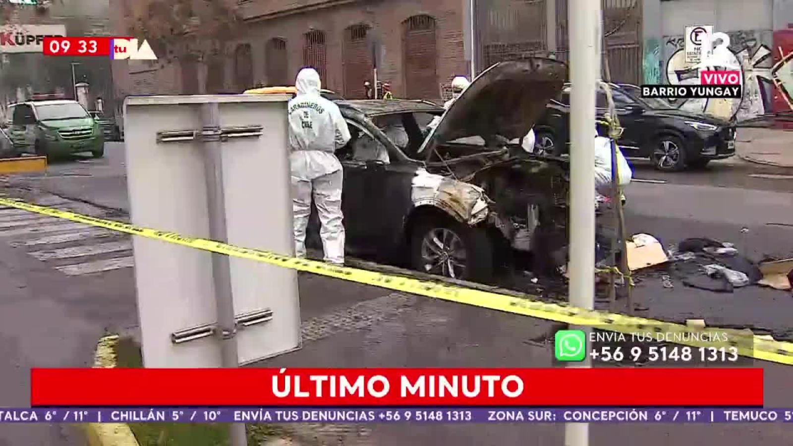 Queman dos autos cerca de la casa del presidente Boric | 13.cl