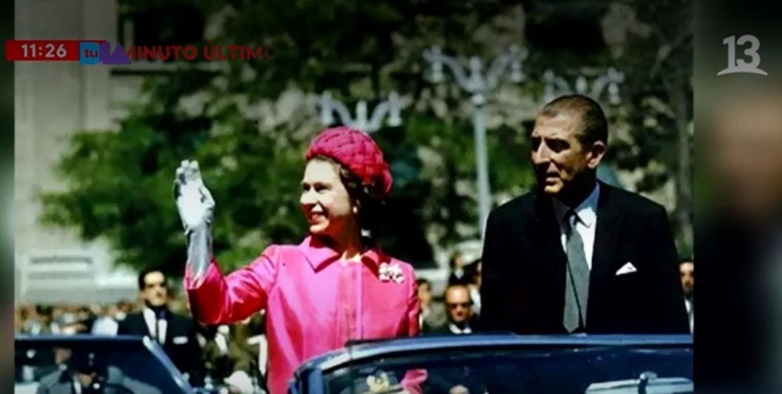 Mary Rose MacGill recuerda visita de Reina Isabel II a Chile | 13.cl