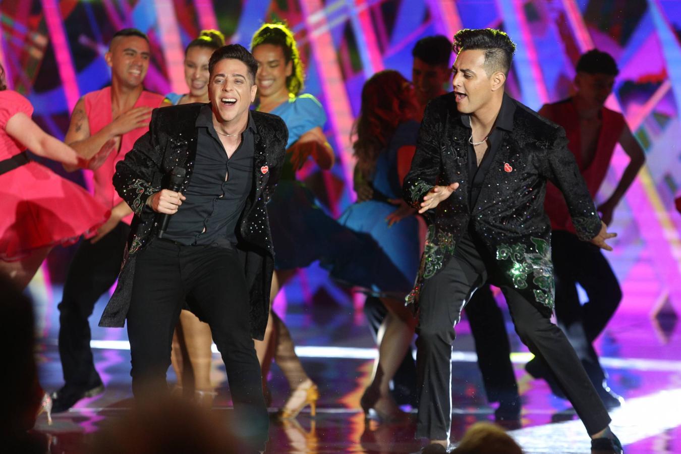 Matías Vega sorprendió imitando a Jordan: dupla se coronó como ganadora ...