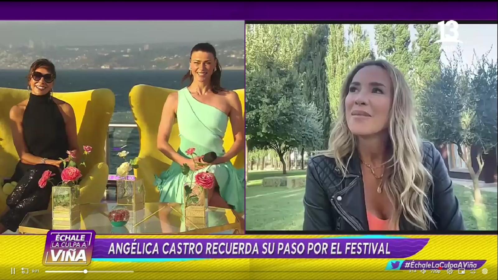 Angélica Castro recordó su paso por la Quinta Vergara y reveló especial ...