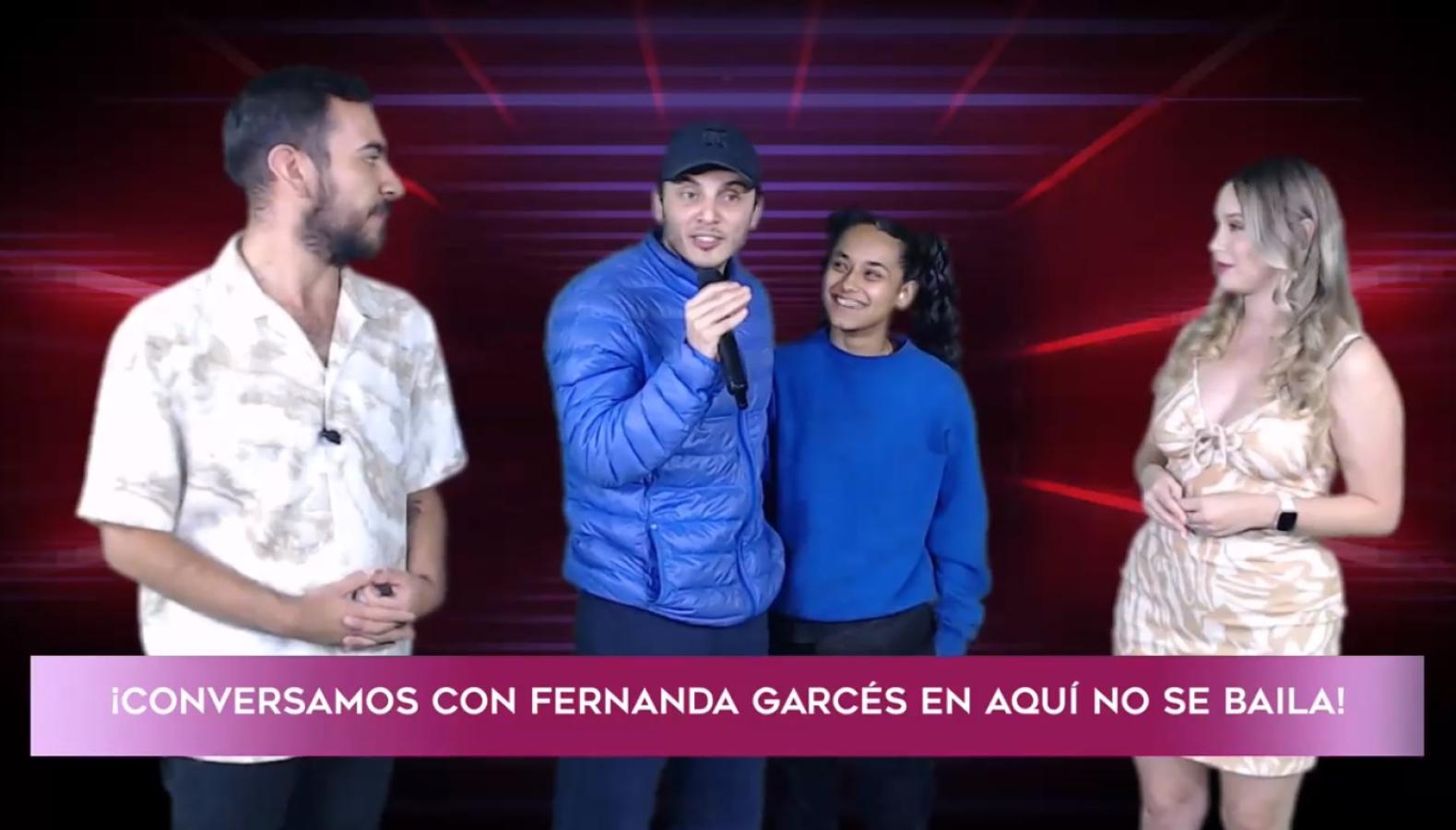 "No la soporto": Fernanda Garcés y Rodrigo Canobra hablan sobre su convivencia y bromean al ...