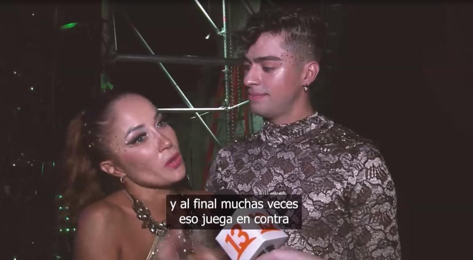 "Una mujer muy cuadrada": Francini Amaral y David Sáez responden a ...