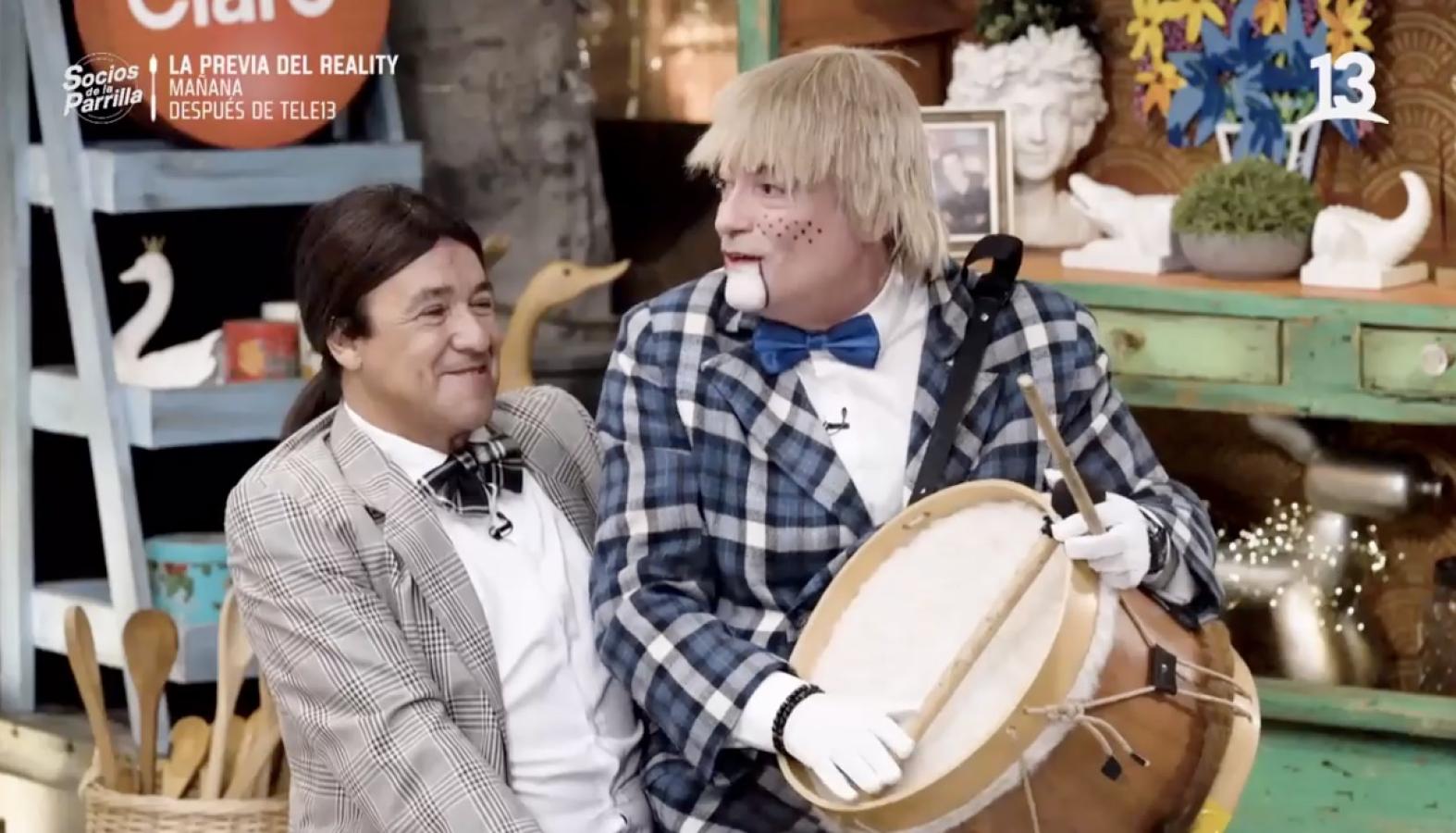 El regreso de "Melón y Melame" a la TV y su chiste prohibido | 13.cl