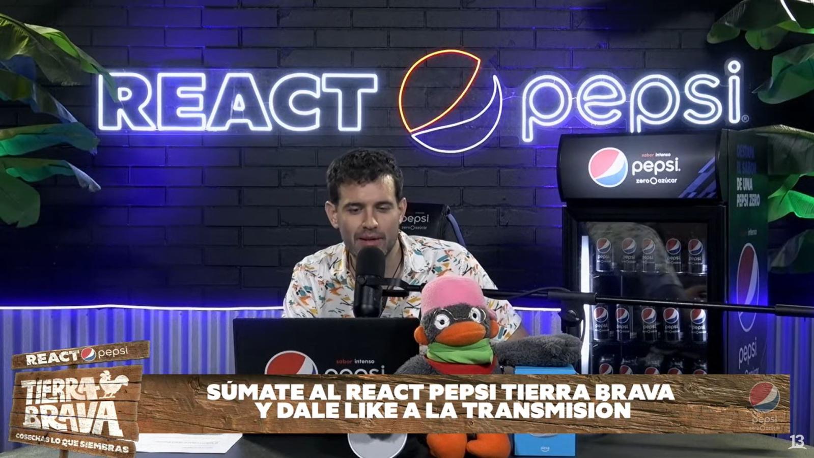 React Pepsi Tierra Brava - Capítulo 71 | 13.cl