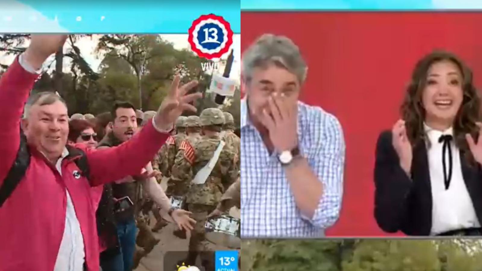 Micrófono de "Tu Día" salió volando en medio de los preparativos de la ...