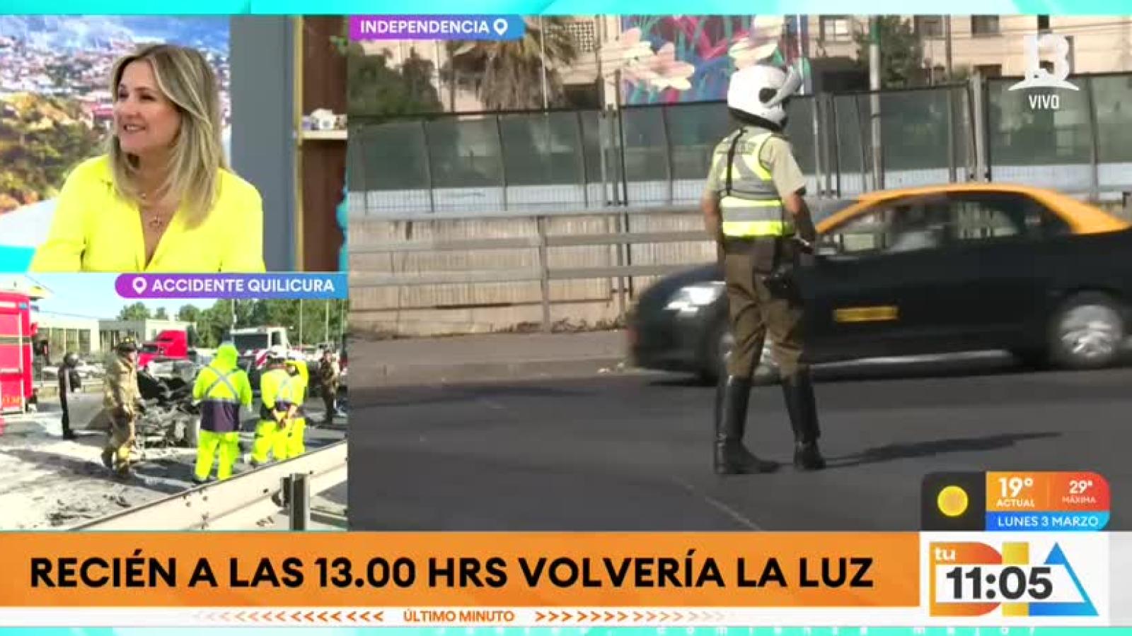 El sueño premonitorio de Michelle Adam sobre el apagón de febrero ...