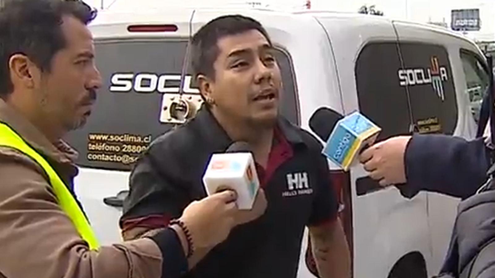 Tenso momento en La Granja: hombre insultó a fiscalizadores | 13.cl