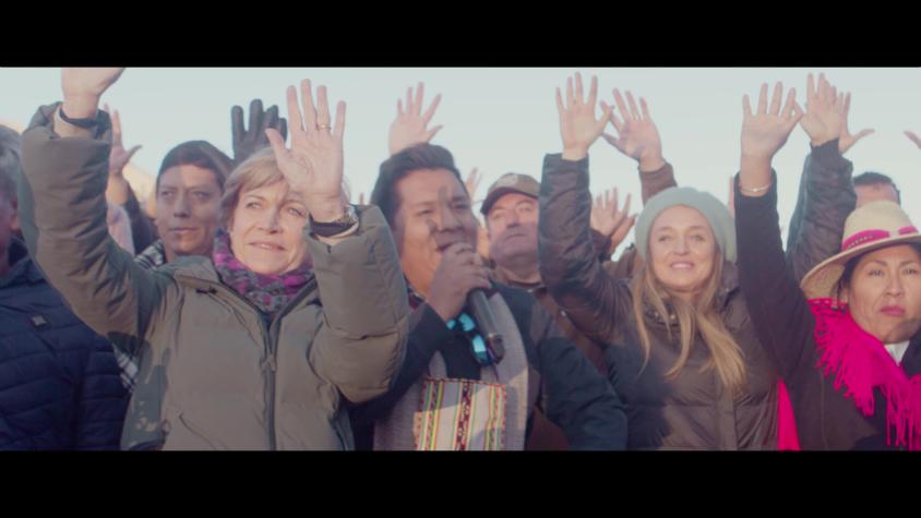 Evelyn Matthei junto a Sol Leyton celebraron el Machaq Mara | 13C