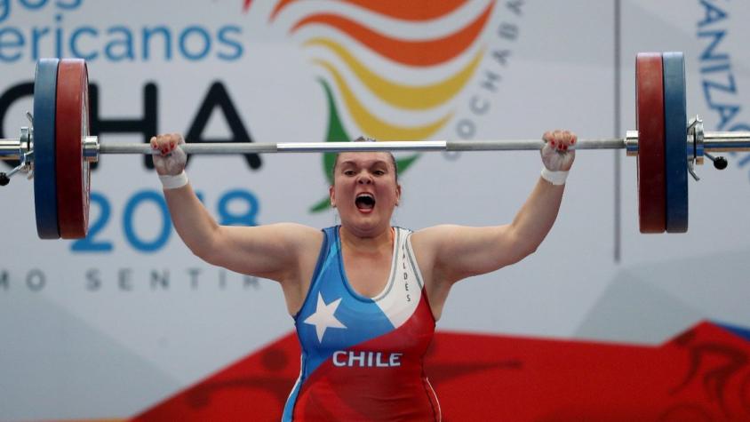 Fernanda Valdés: Campeona chilena de Halterofilia